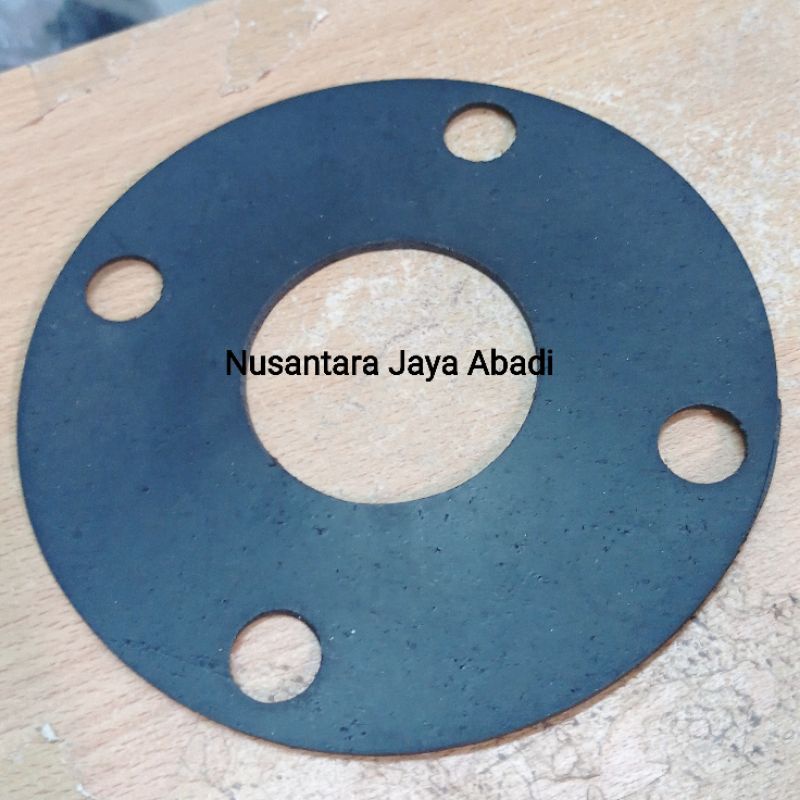 Jual Gasket Packing Flange Karet Rubber JIS 10K 2 1/2 " inchi DN 65 ...