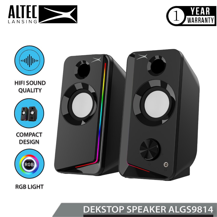 Jual Altec Lansing Desktop Gaming Speaker ALGS9814 | Shopee Indonesia