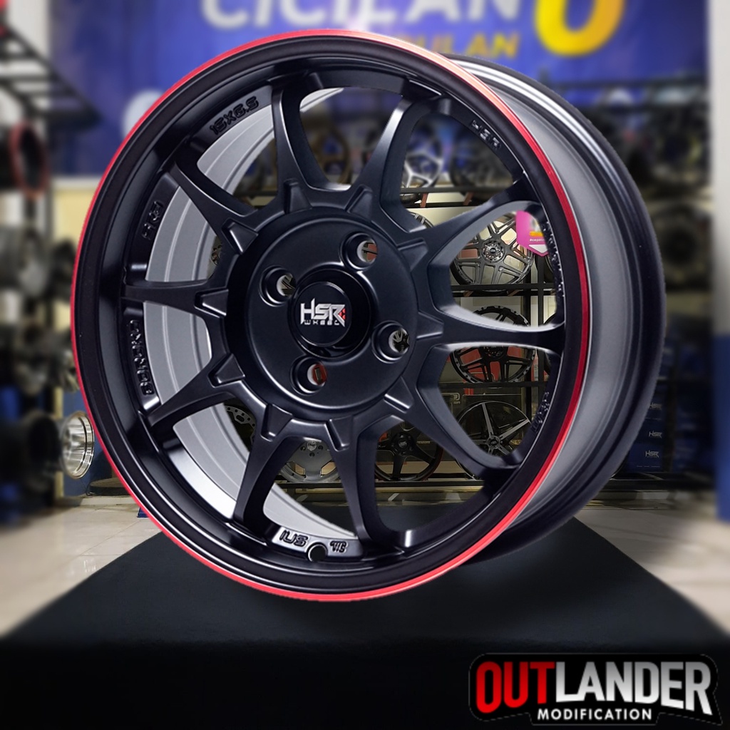 Jual Velg HSR Ring 15 Type BOROKO SRD Ce28 Mobil Brio Jazz City Yaris Pcd 4x100 | Shopee Indonesia