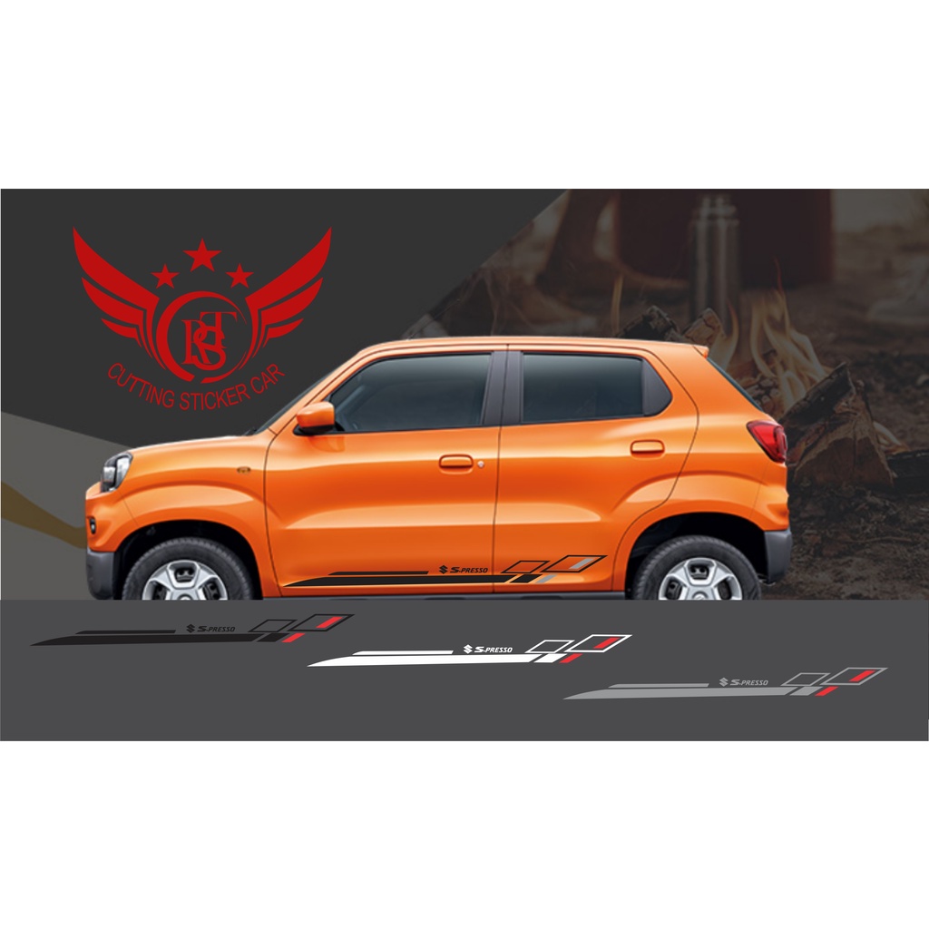 Jual stiker sticker mobil s presso cutting sticker mobil suzuki s ...
