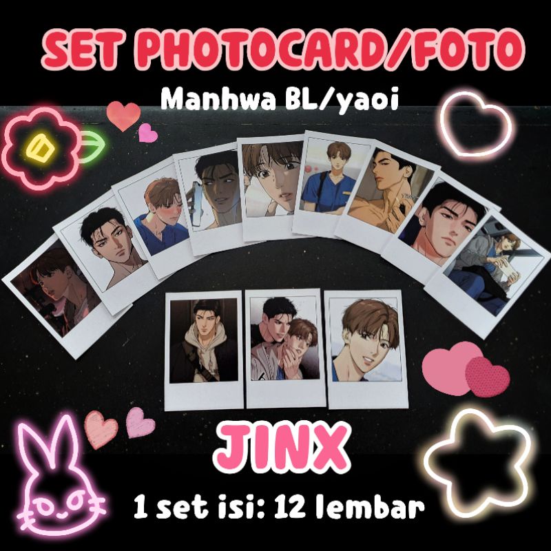 Jual photocard/set foto manhwa JINX (bl/yaoi) | Shopee Indonesia