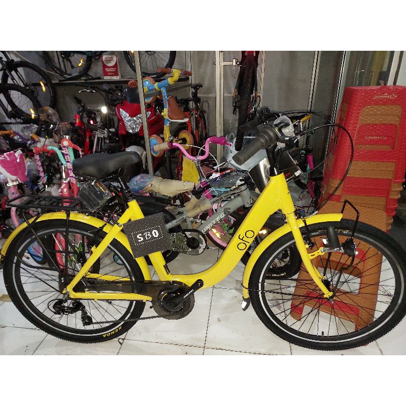 Jual Sepeda Mini Citybike 26 Inch Pacific Ofo 7 Speed | Shopee Indonesia