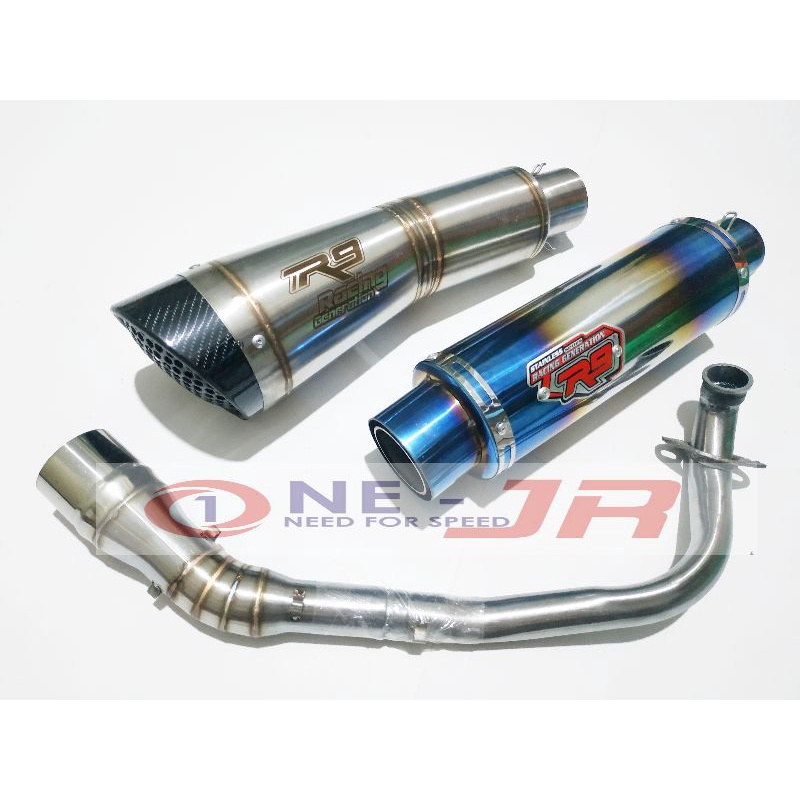 Jual R9 Mugelo Knalpot Racing Nmax 155 Aerox old new Lexi Mio Xmax Beat ...