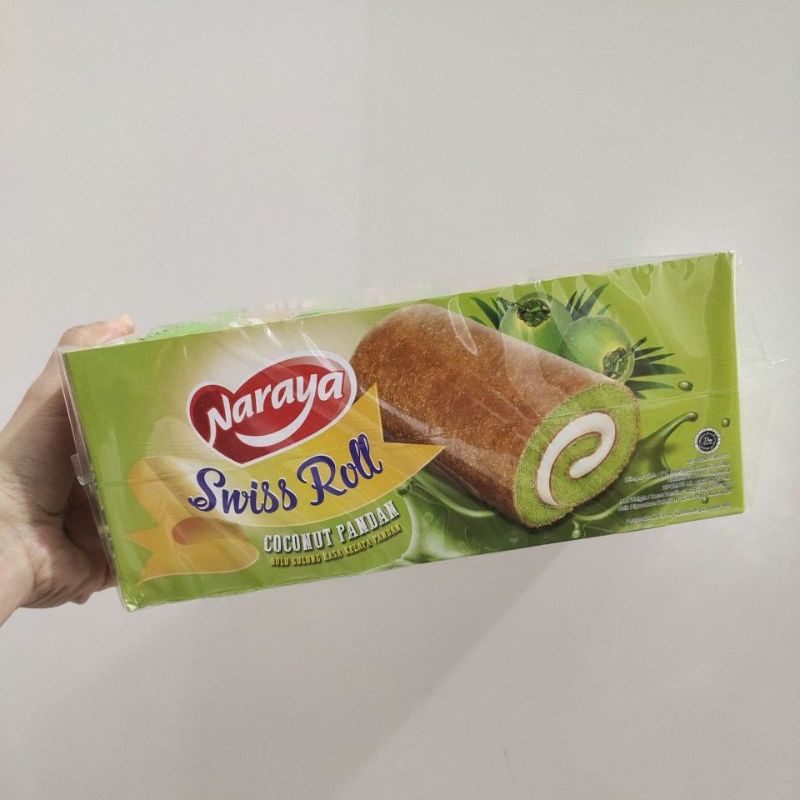 Jual Naraya Swiss Roll 360 gr isi 20 pcs | Shopee Indonesia