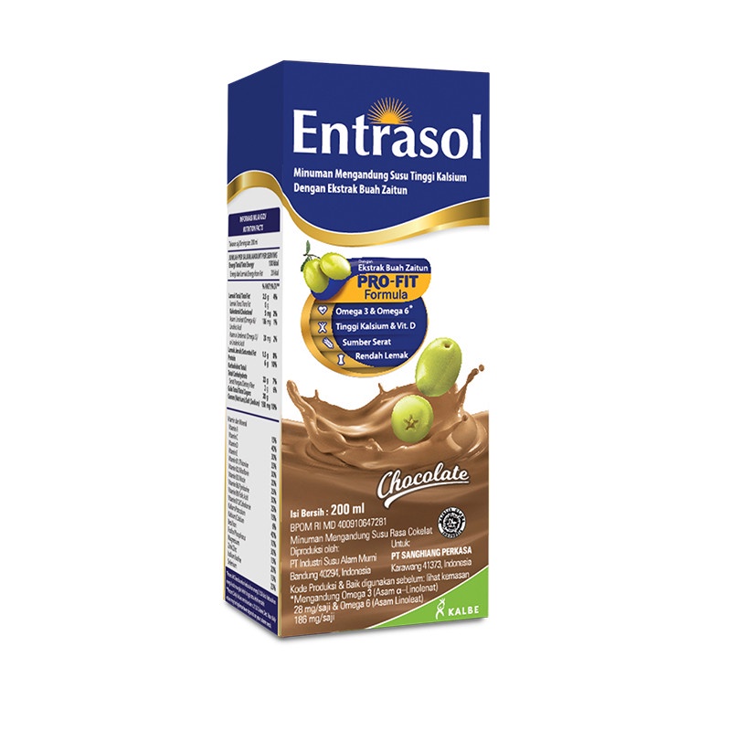 Jual Entrasol Uht Coklat 185Ml | Shopee Indonesia