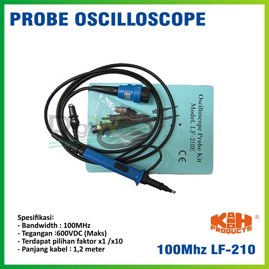 Jual LF-210 Oscilloscope Probe (100MHz) | Shopee Indonesia