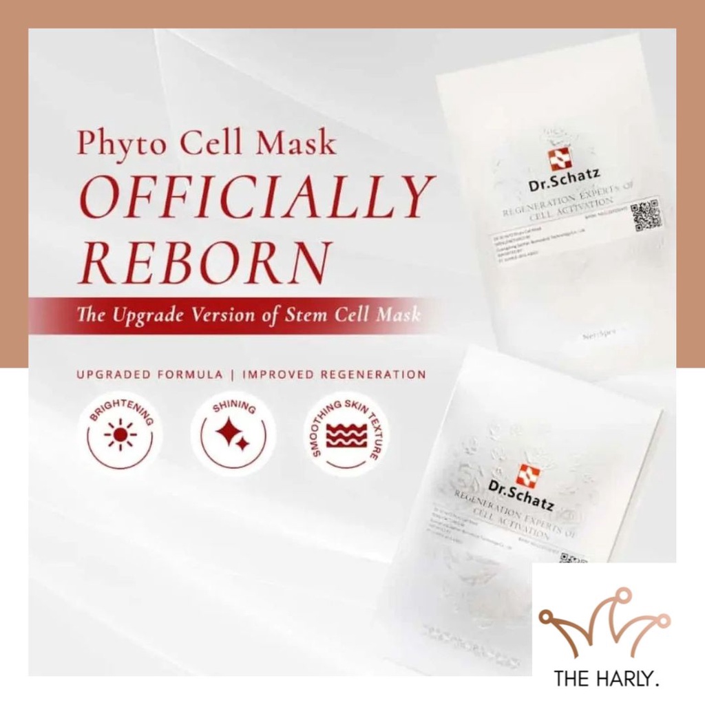 Jual BPOM Dr. Schatz Apple Stem Cell Mask (5 pcs Pack/ pcs) | Shopee ...