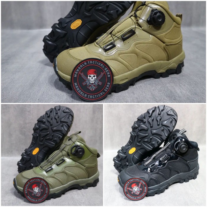 Jual Bok Sepatu Esdy Tali Putar Tactical / Sepatu Tali Putar Esdy Midle ...
