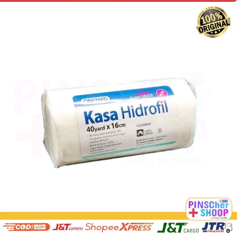 Jual Kasa Hidrofil 40 Yard x 16 Cm Kasa Roll Onemed | Shopee Indonesia