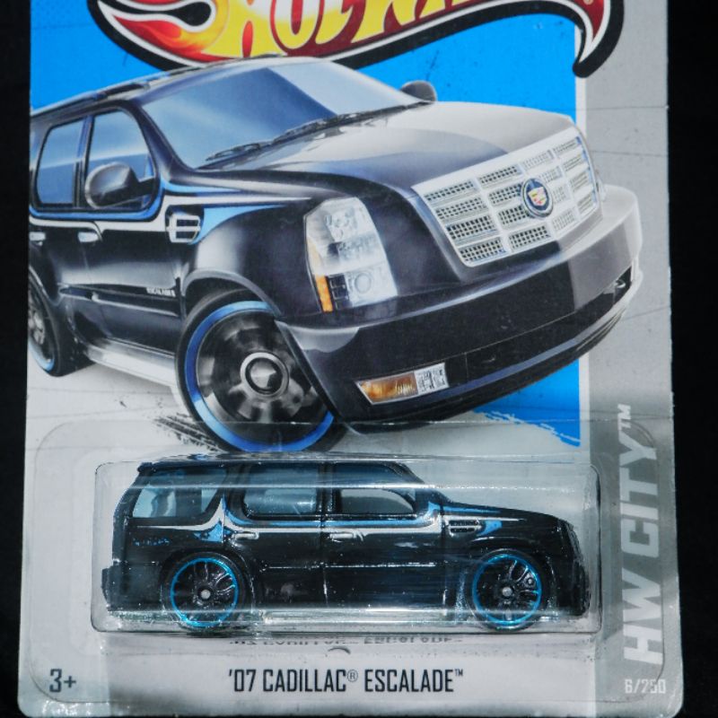 Jual Diecast Mobil Hot Wheels '07 Cadillac Escalade Hitam Black SUV Car ...