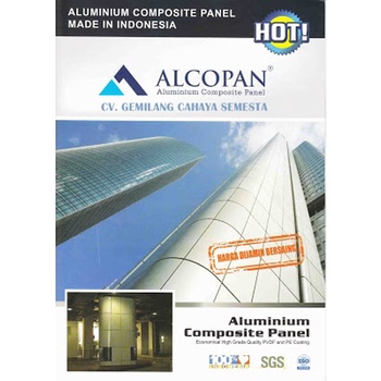 Jual Alcopan (PVDF) Exterior / Aluminium Composite Panel / ACP ...