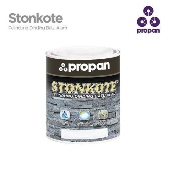 Jual SALE Cat Coating Batu Alam PROPAN STONKOTE 1K (Dinding) 1kg ...
