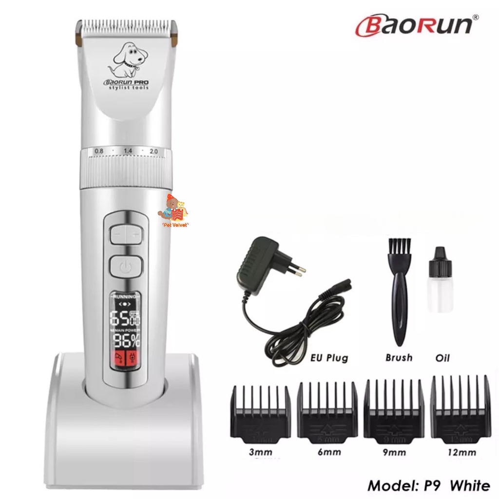 Jual Baorun PRO Alat Cukur Elektrik Anjing Peliharaan Dog Clipper (Original) | Shopee Indonesia