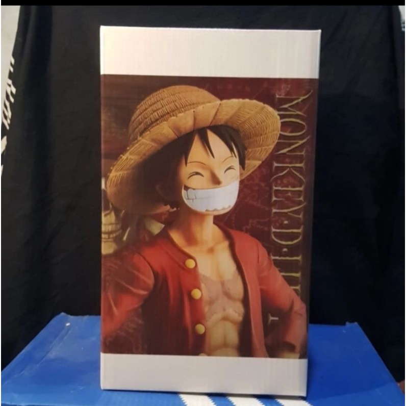 Jual action figure one piece grandista Luffy ada tiga wajah recast ...