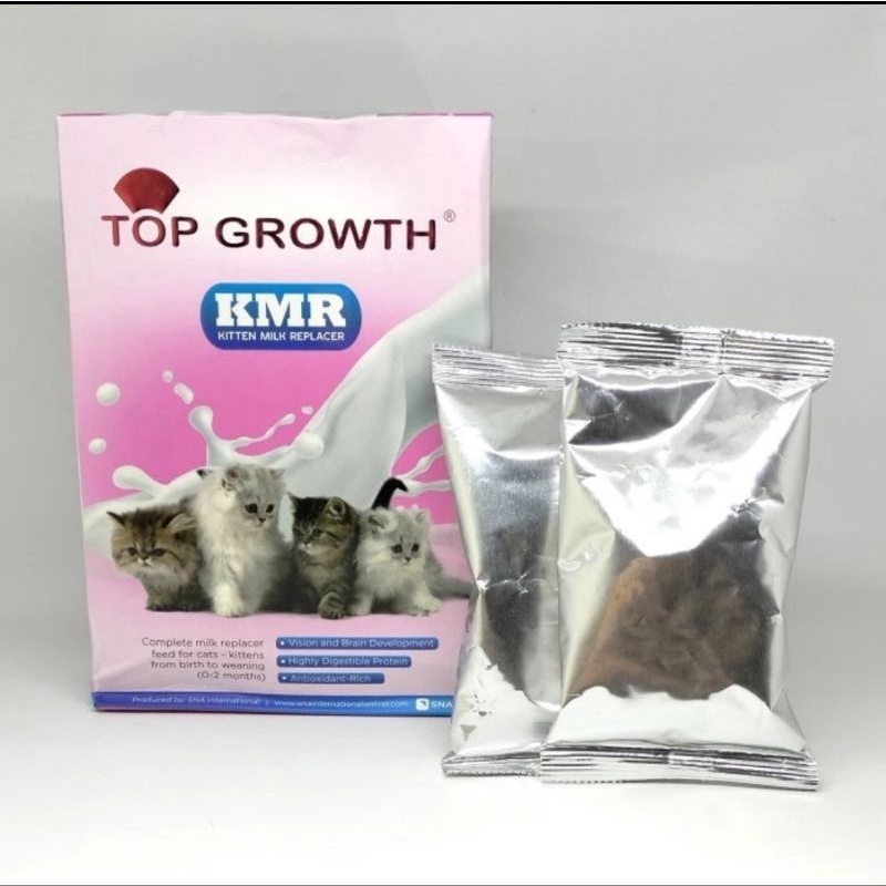 Jual Susu Kucing Top Growth 250 Gr Kitten Milk KMR | Shopee Indonesia