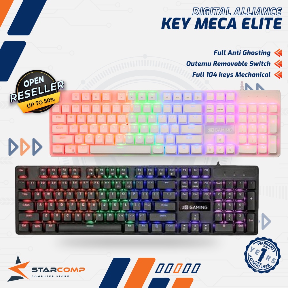 Jual Keyboard Digital Alliance Meca Elite Full Size DA Mechanical ...