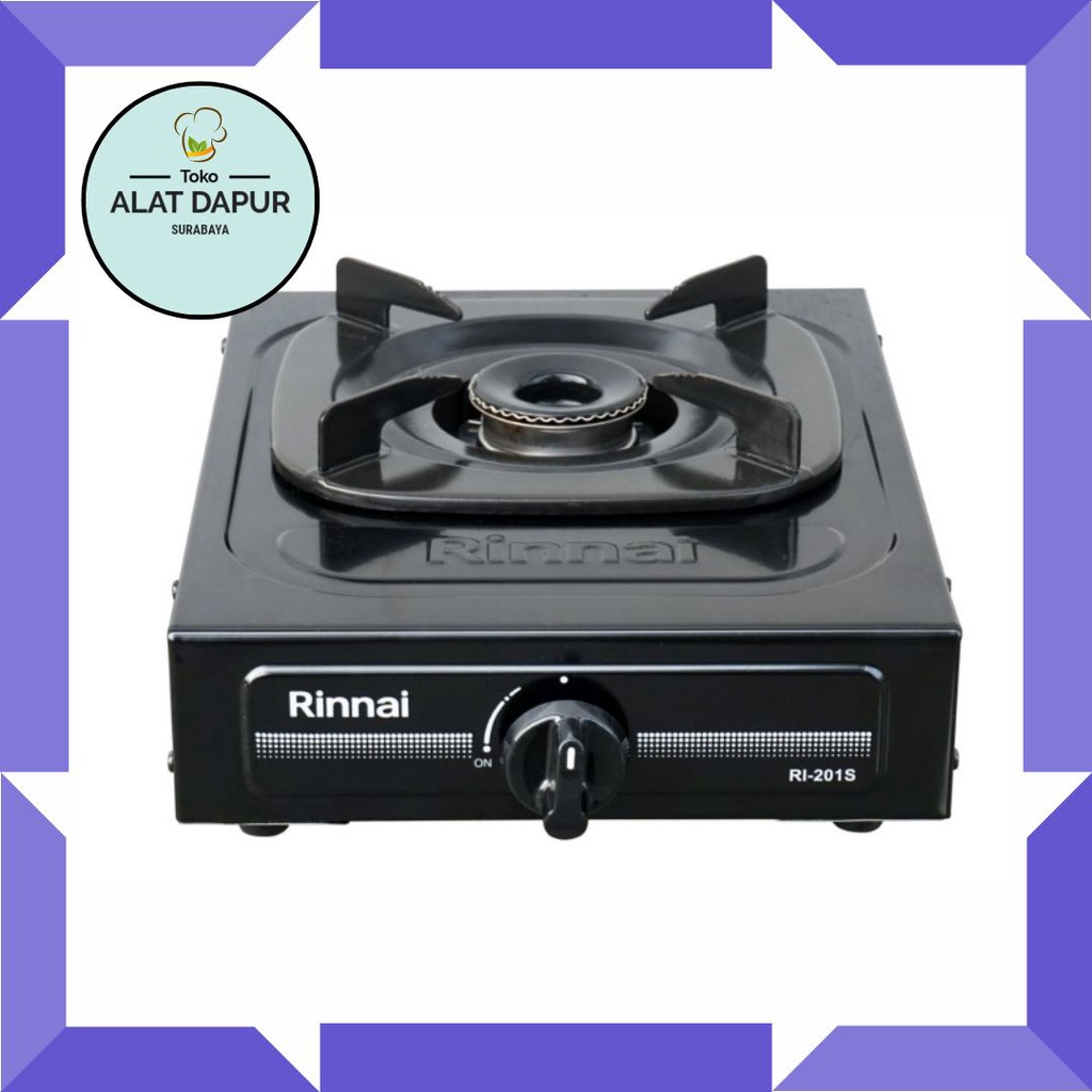 Jual Rinnai Kompor Gas 1 Tungku RI 201S RI 201S SNI RI201S 201 S ...
