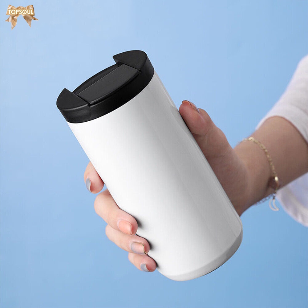 Jual PUTIH Termos Fashion Kopi 500ml Botol Polos Mug Cup Tumbler ...