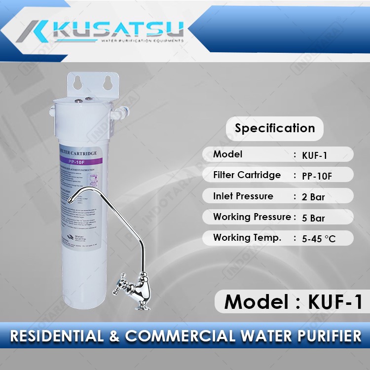 Jual SINGLE Ultra Pure Water Filter KUF-1 2Bar Kusatsu | Shopee Indonesia