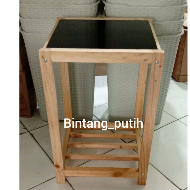Jual MEJA DISPENSER / MEJA DISPENSER KAYU / RAK DISPENSER SERBAGUNA ...