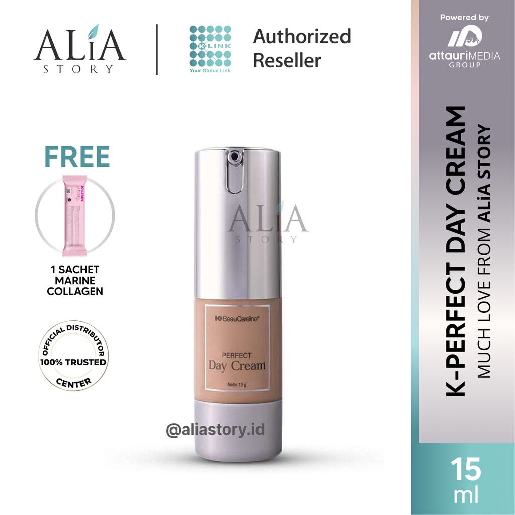 Jual K-Perfect Day Cream 15 ml K Link Original Skincare Whitening Fruit ...