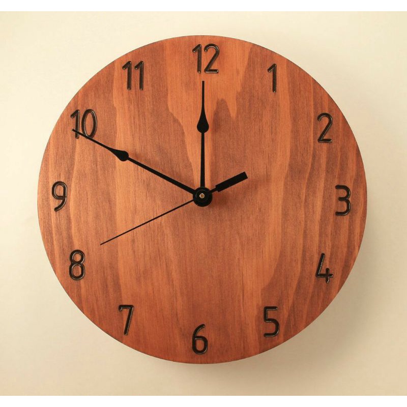 Jual Jam Dinding Kayu Jati Model Unik Terbaru | Shopee Indonesia