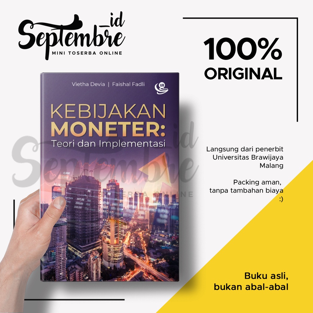 Jual Buku Original Kebijakan Moneter: Teori dan Implementasi - UB Press ...