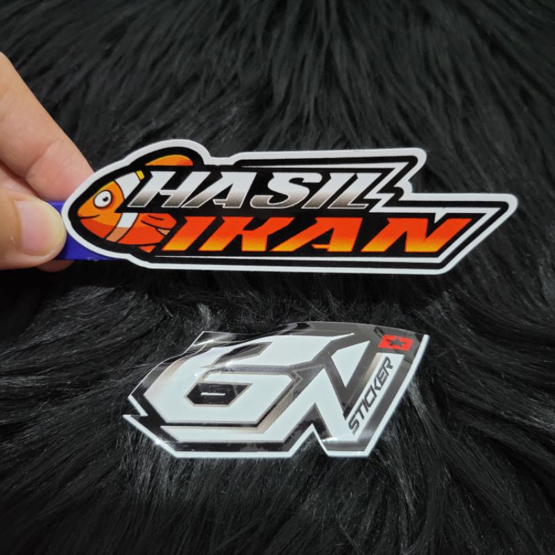 Jual sticker kata2 viral Hasil Ikan | Shopee Indonesia