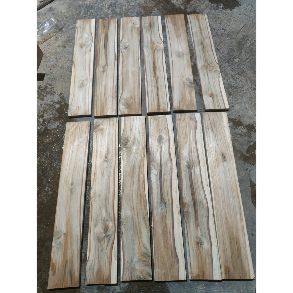 Jual KAYU JATI TPK PERHUTANI TEBAL 20MM LEBAR 5CM SERUT HALUS | Shopee ...