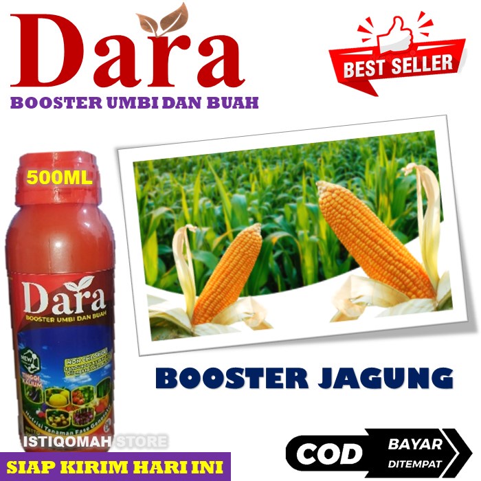 Jual Pupuk Booster Tanaman Jagung DARA 500ML Pupuk Nutrisi Tanaman ...