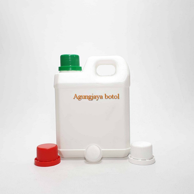 Jual Jerigen Oli 1 L Putih Hdpe Set Agro / Jerigen Hdpe / Jerigen ...