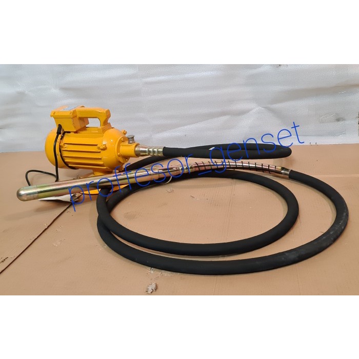 Jual Mesin vibrator elektrik cor beton concrete electric FAW komplit selang | Shopee Indonesia