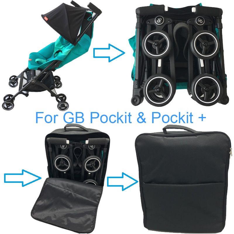 Jual Tas ransel stroller GB Pockit - tas baby stroller travel tebal ...