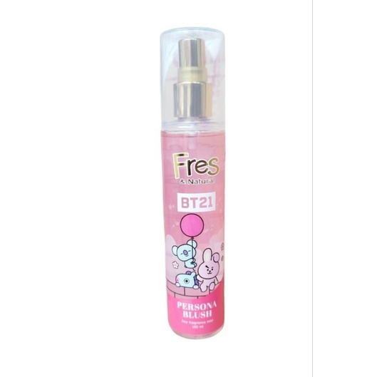 Jual FRES & NATURAL Fine Fragrance Mist Cologne BT21 Dessert Hijab Mix ...