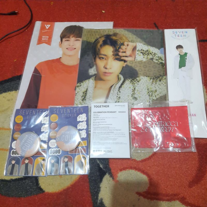 Jual SEVENTEEN OFFICIAL MERCHANDISE CLEARFILE CARD HOLDER BADGE ...