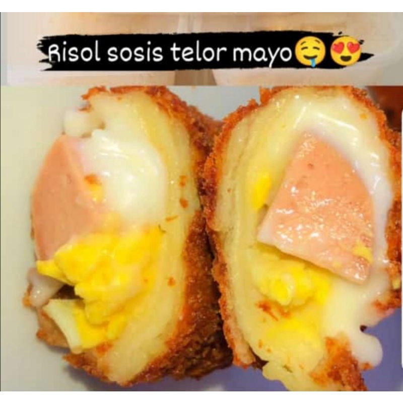 Jual Risoles Sosis Telur Mayo / american risol frozen food bogor risol ...