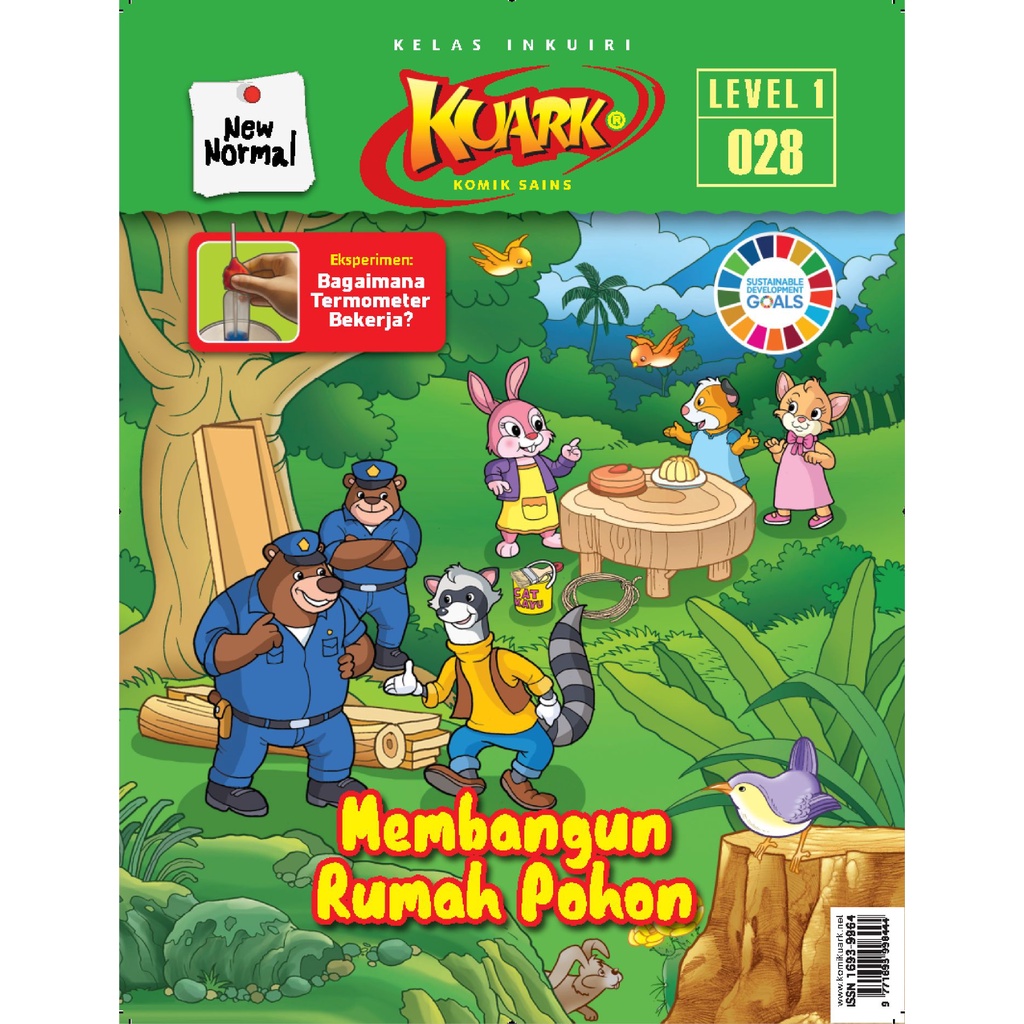 Jual KUARK Komik Sains Level I Nomor 028 New Normal - Materi OSK 2023 ...