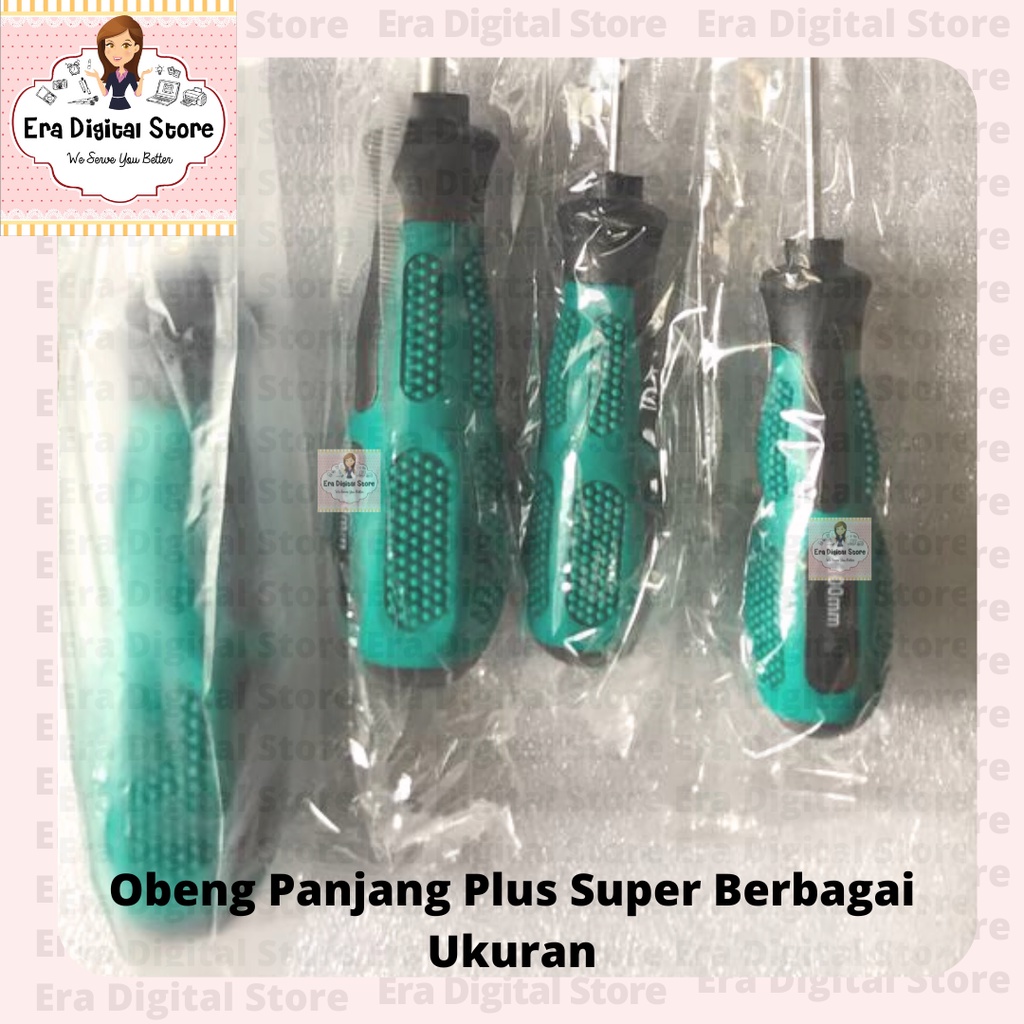 Jual Obeng Panjang Plus Super Berbagai Ukuran | Shopee Indonesia