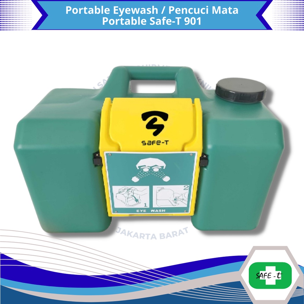 Jual Portable Eyewash / Pencuci Mata Portable Safe-T 901 | Shopee Indonesia