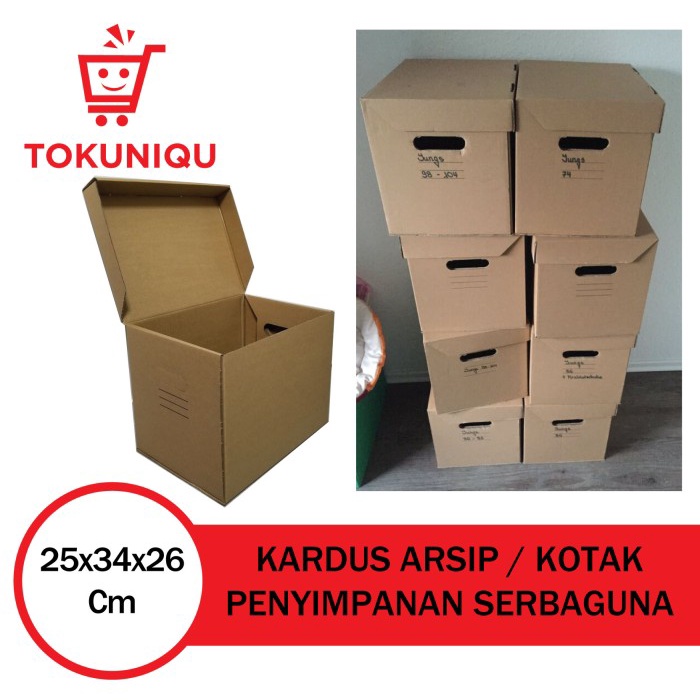 Jual Box File Box File Kardus Kotak Arsip Penyimpanan Dokumen Karton ...