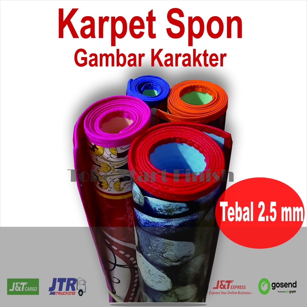 Jual KARPET SPON EVA TEBAL 2,5mm / TIKAR EVA SPONS KARPET MURAH MATRAS ...