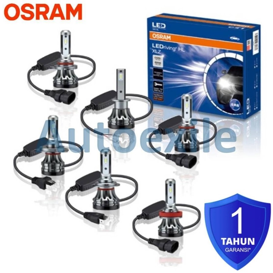 Jual Osram LEDriving HL XLZ 3.0 H1 H4 H7 H8 H11 H16 HB3 HB4 HIR2 White 6000K Putih Pengganti New ...