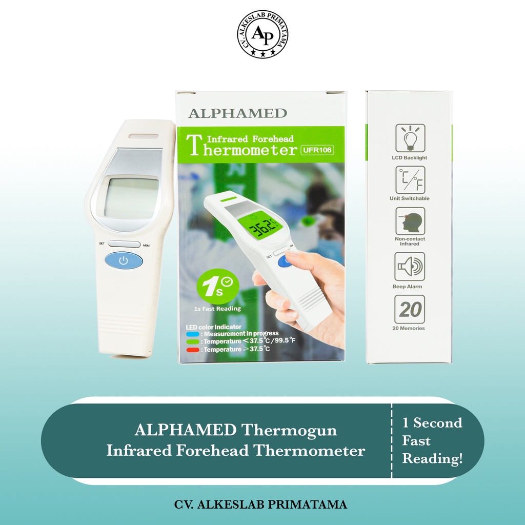 Jual Thermometer Alphamed / Alphamed Infrared Thermometer | Shopee Indonesia