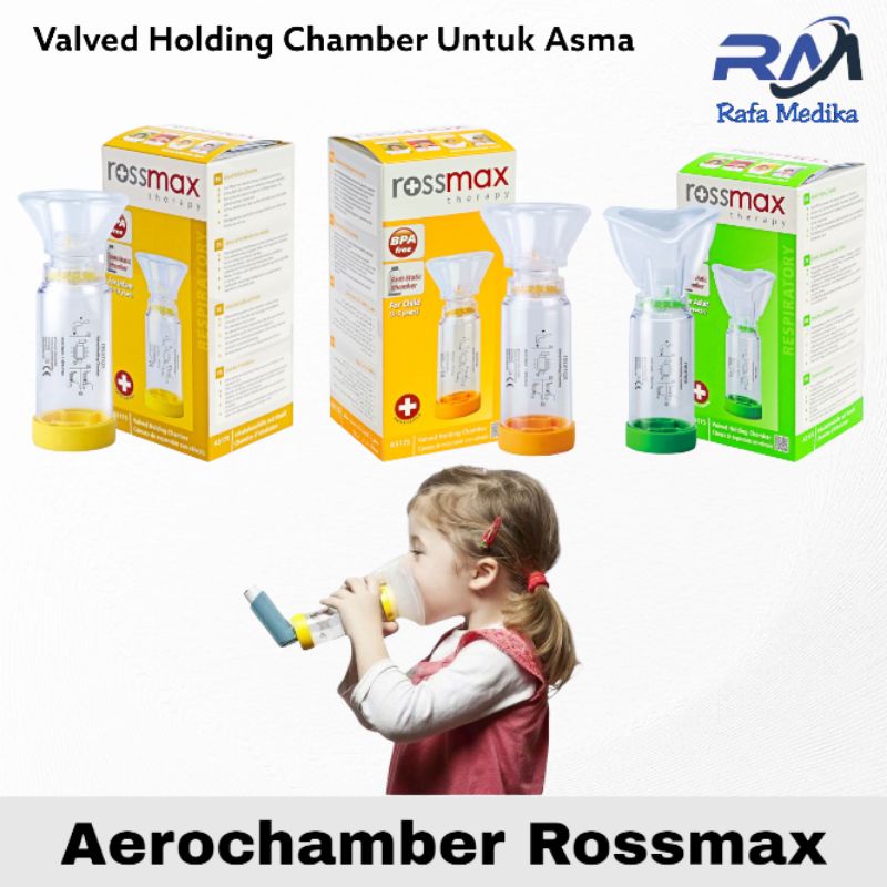 Jual AeroChamber AeroSpacer Inhaler Asma Rossmax | Shopee Indonesia