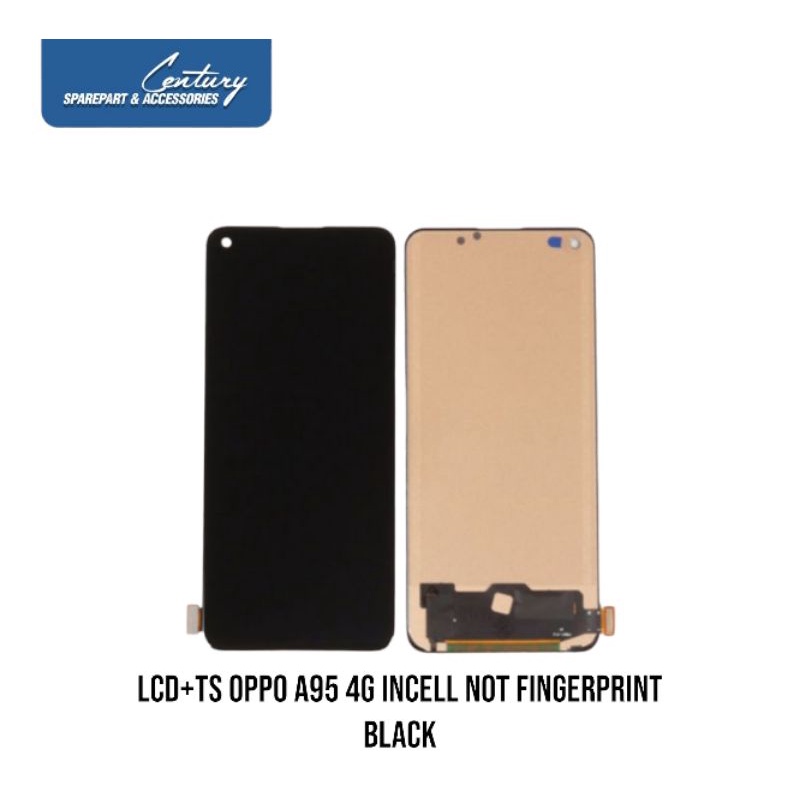 Jual LCD TOUCHSCREEN OPPO A95 4G INCELL NOTE FINGERPRINT BLACK | Shopee ...