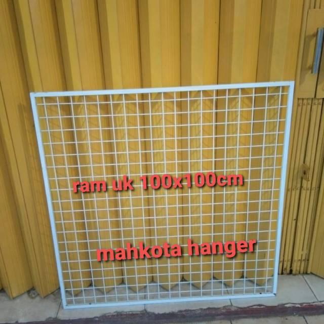 Jual Jaring Ram Besi Koting Bingkai Uk 100X100Cm Kualitas Terbaik ...
