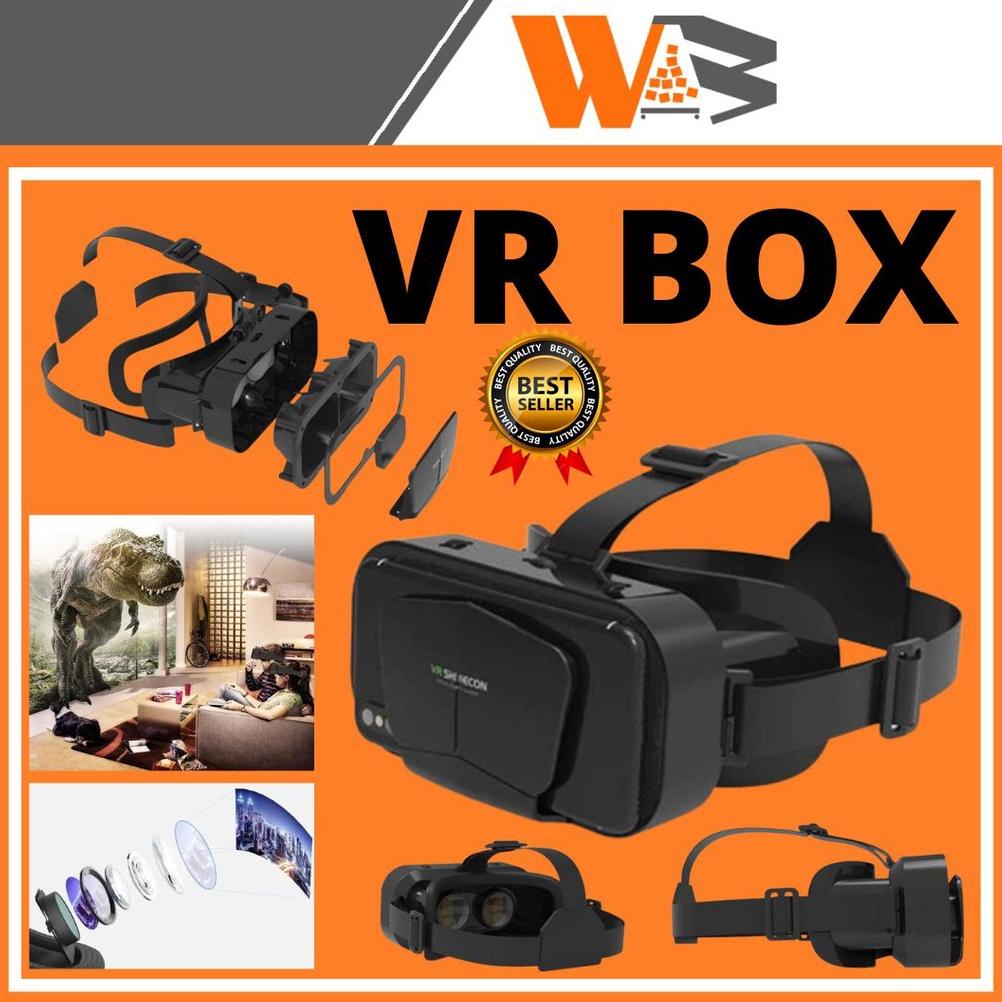 Jual Shinecon VR Box Kacamata VR Virtual Reality Box Kaca Mata Virtual Reality 3D 360 IMAX Giant ...