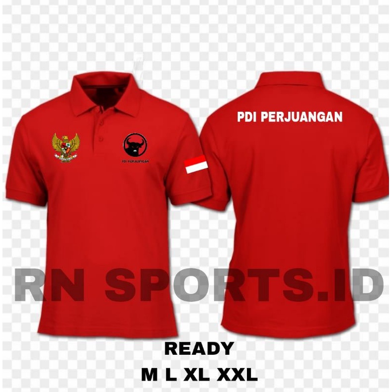 Jual BAJU POLO PDI PERJUANGAN / KAOS POLO PARTAI PDI // POLO DISTRO ...