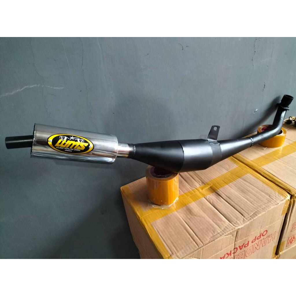 Jual knalpot standar racing WMS ORIGINAL motor fiz r foswan Alfa suara garing kemrincing ...