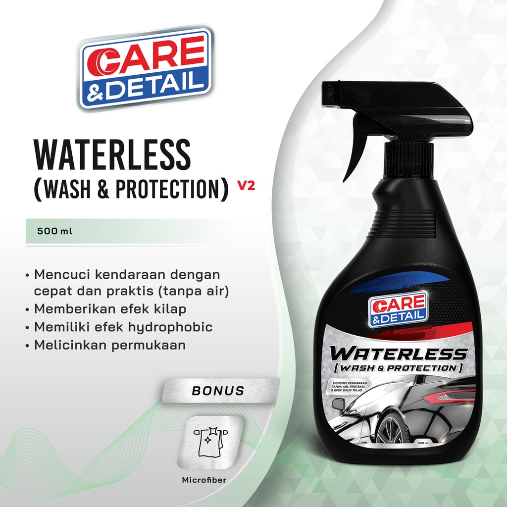 Jual Care & Detail Waterless Wash | Cuci Mobil Tanpa Air Sabun Shampoo ...